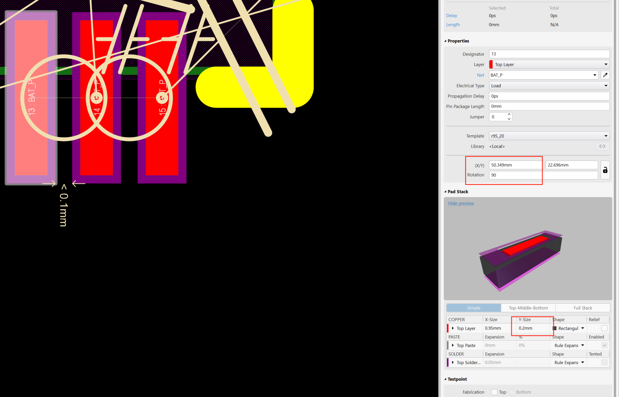 Altium Designer 24的PCB DRC阻焊桥Solder Mask Sliver约束检测浮点数精度问题 – K-Res的Blog